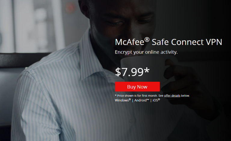 McAfee Safe Connect测评 速度快、但隐私安全性极低，无法在中国使用